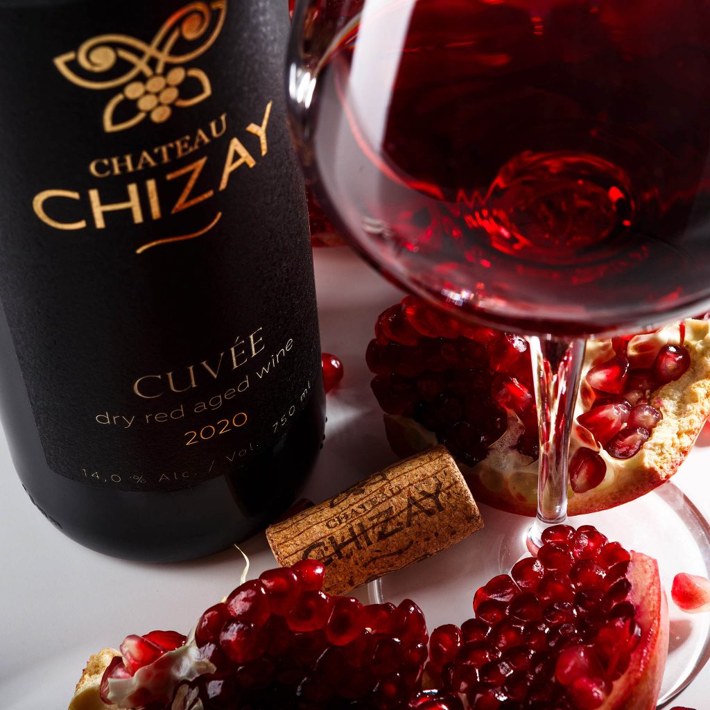 Cuvée (red blend) dry aged wine - Chateau Chizay