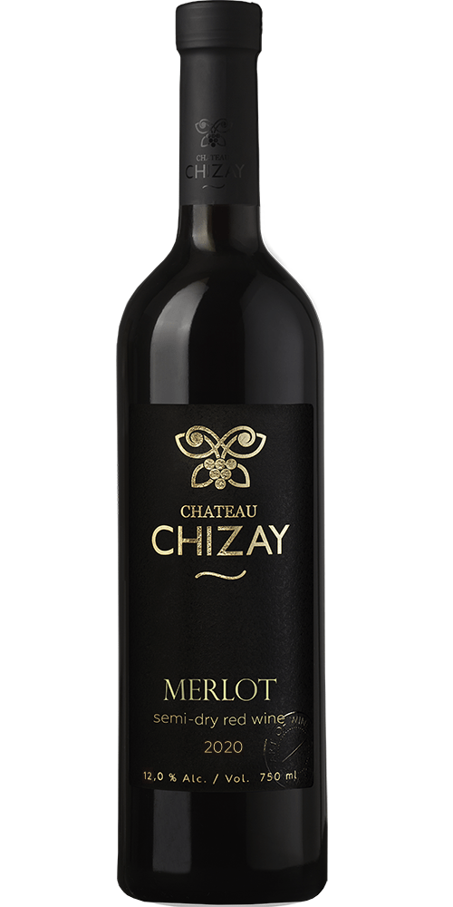 Merlot semi-dry red wine - Chateau Chizay